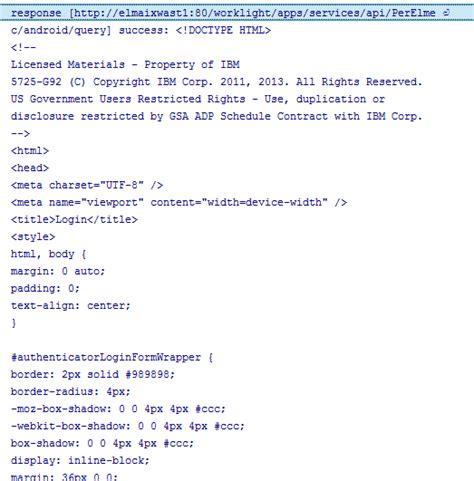 Ibm Mobilefirst Worklight Server With Ltpaauthentication Request