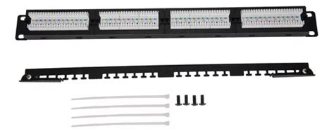 Rede Utp De Engenharia De 24 Portas Do Patch Panel Cat 6 Frete grátis