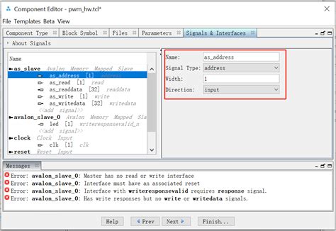 Platform Designer 自定义ip（avalon Mm 接口，用于nios Iinios Vhps等系统控制） Csdn博客