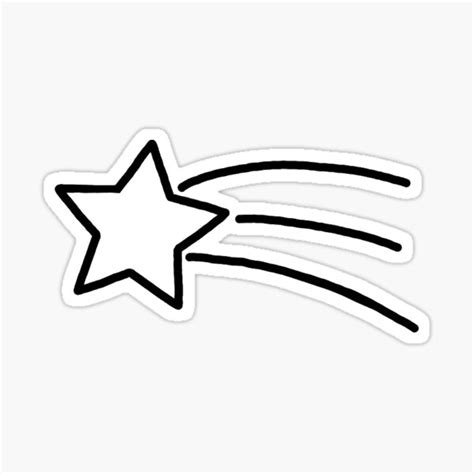 Decals And Skins Electronics And Accessories Shooting Star Laptop Sticker