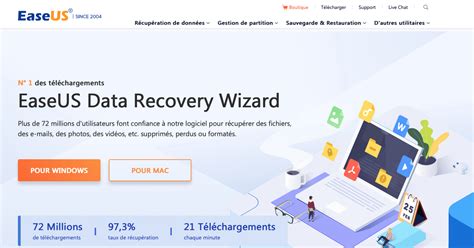 Les meilleurs logiciels de récupération de donnée