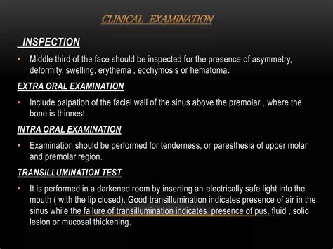 Maxillary Sinus Sinus Pptx