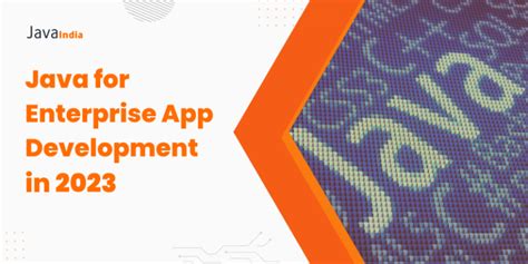 Guide To Choose Java For Enterprise App Development In