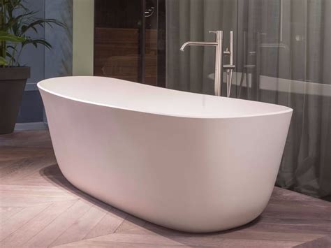 Vasca Da Bagno Centro Stanza Ovale In Cristalplant® Dafne By Antonio