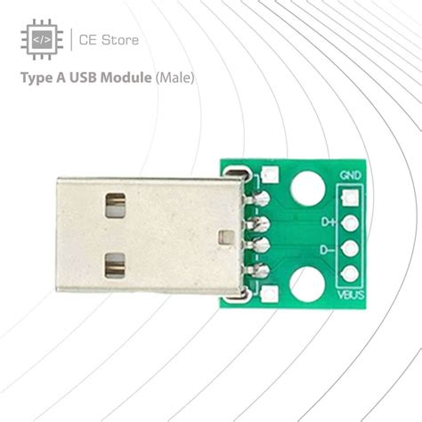 Type A Usb Module Male Ce Store
