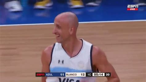 阿根廷黄金一代重聚赛场！47岁吉诺比利还能飞 反击上演滑翔暴扣腾讯新闻