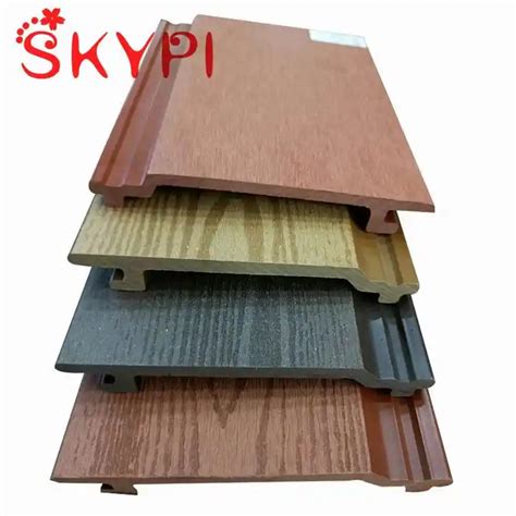 External Wall Cladding Wpc Cladding Exterior Wall Cladding Wall Panel Alibaba Com