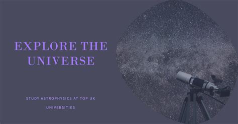 Exploring Astrophysics Programs In The Uk Your Guide To Bsc And Msc