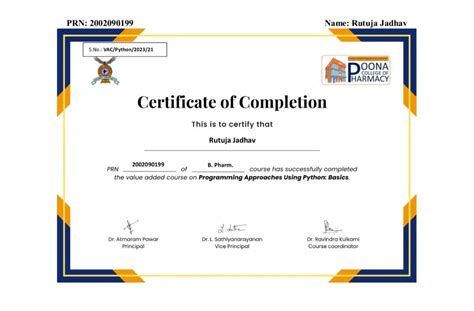 Rutuja Jadhav On Linkedin Certifiedpython