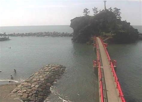 ライブカメラDB on Twitter 弁天岩ライブカメラ 新潟県糸魚川市能生 https t co WZxojIhJ6e 弁天岩