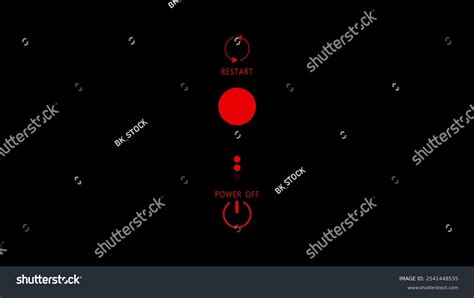 Turn Off Restart Mobile Phone Smartphone Stock Illustration 2541448535 Shutterstock