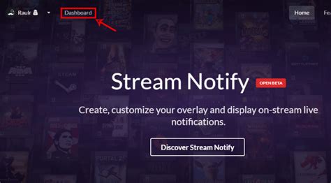 How To Use Stream Notify On Stream Notifications Livecoding Tv