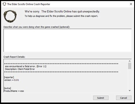 Game Crashing After Pressing Play After Todays Patch — Elder Scrolls