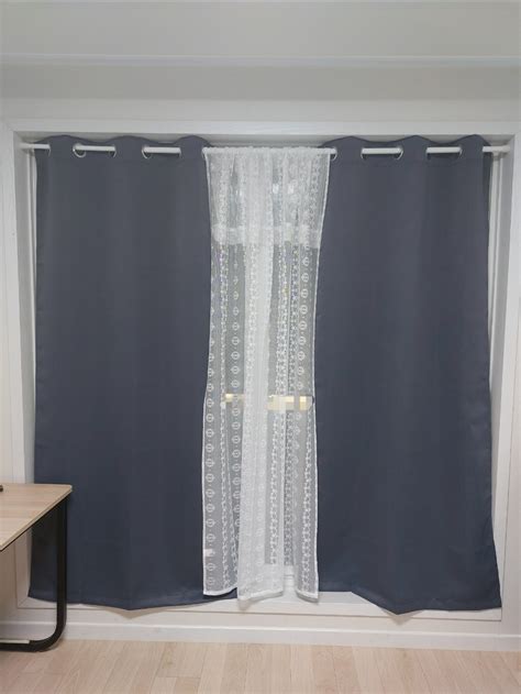 다이소 암막 커튼 설치 후기feat 다이소 커튼으로 거실 인테리어 완성하기🪟