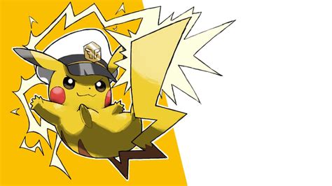 Pikachu And Captain Pikachu Pokemon And 2 More Drawn By Blacknirrow