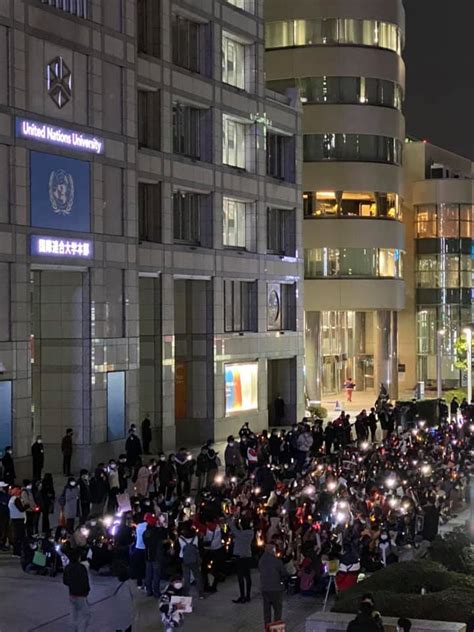 Dvb အကြမ်းမဖက် အာဏာဖီဆန်ရေးလှုပ်ရှားမှု ထောက်ခံပွဲ တိုကျိုမြို့