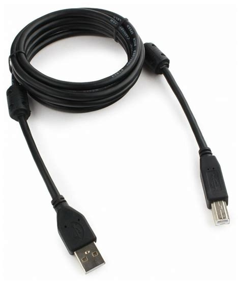 Кабель Usb 2 0 Pro Cablexpert Am Bm 1 8м экран 2 феррит кольца