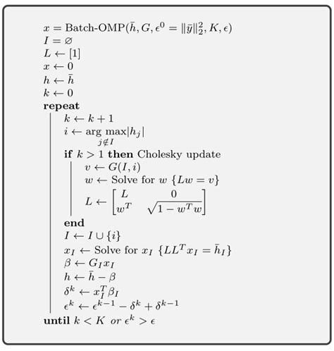 Batch Omp — Sparse Plex V201902