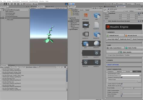 Houdini 与 Unity3d 基础学习 交互篇 技术专栏 Unity官方开发者社区