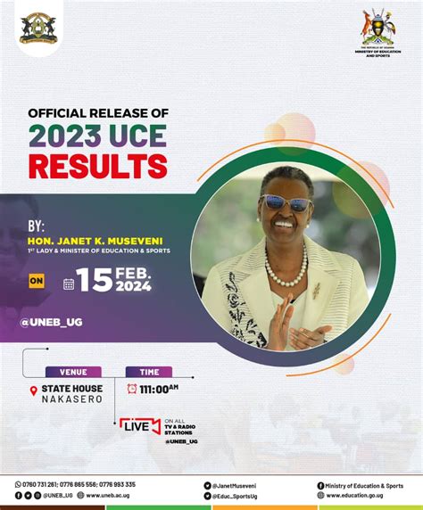 UNEB To Release UCE Results Today Th Feb