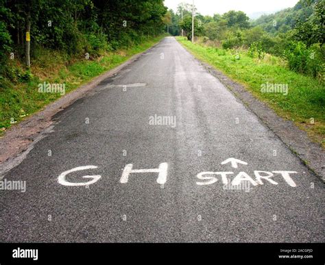 Gravity Hill New Paris Pennsylvania Usa This Is An Example Of A