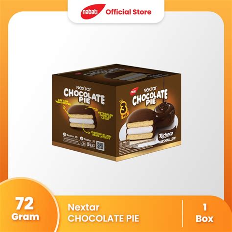 Jual Nextar Cho Pie Richoco 72g Shopee Indonesia
