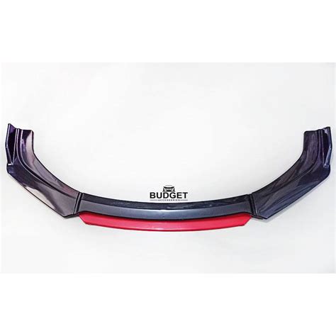 Universal Front Diffuser Double Lip Chin For Sedan Carbon Shopee Philippines
