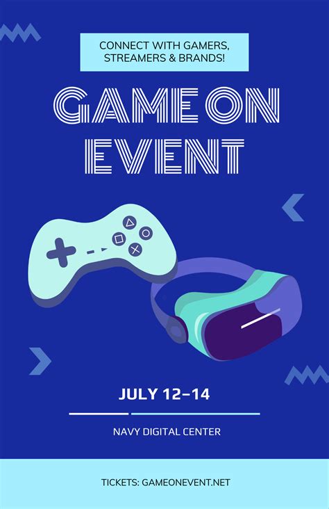 Free Gaming Expo Poster Template To Edit Online