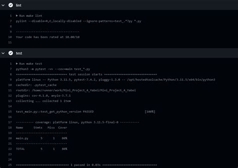 GitHub Nogibjj Mini Project Yabei
