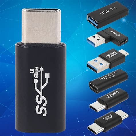 Type C To Usb 30 Male Female Adapter Otg Usb C To Grandado
