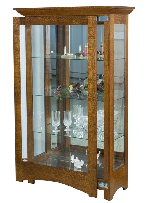 Leda Curio Amish Solid Wood Hutches Kvadro Furniture