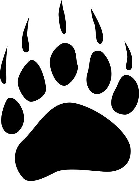 Printable Bear Paw Pattern Printable Word Searches