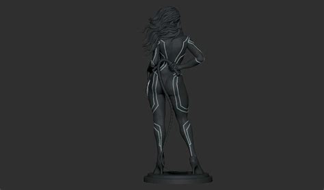 Black Cat Fan Art Print Zbrushcentral