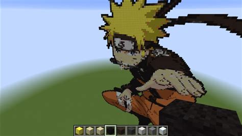 Pixel Art Minecraft Naruto