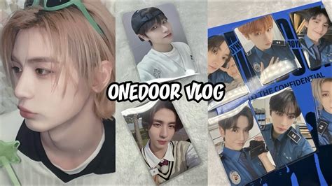 원도어 브이로그 400년만 함께 해 우리 보넥도 보이넥스트도어 포카깡 택배깡 Onedoor 덕질 브이로그 Youtube