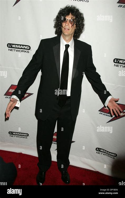 Apr 27 2006 New York Ny Usa Shock Jock Howard Stern At The