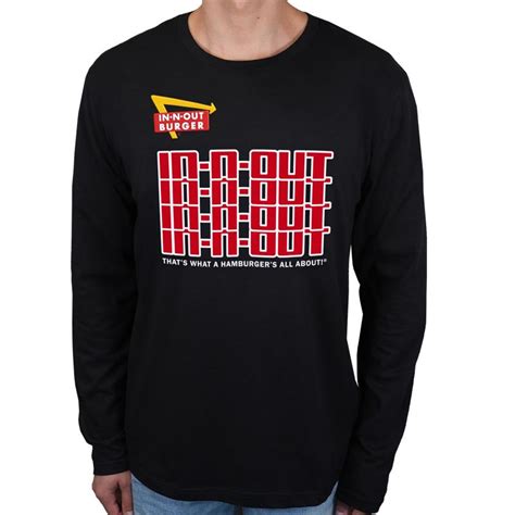 Retro Long Sleeve In N Out Burger Company Store