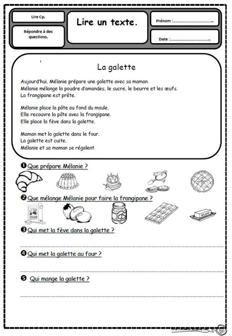 Petits textes pour travailler la lecture et la compréhension en CP