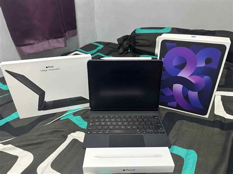 Ipad Air Th Gen Gb Cellular Wifi With Apple Pencil And Magic Keyboard Mobile Phones