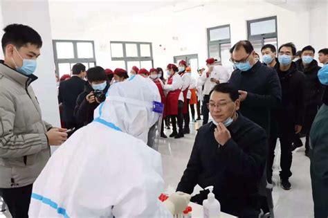 淮河校区春季开学全员核酸检测顺利完成 信阳师范大学淮河校区