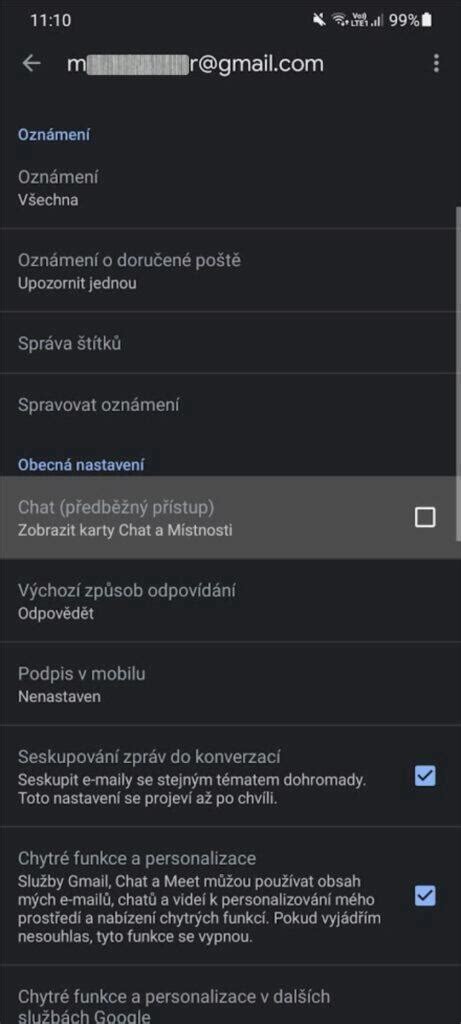 Chat v Gmail aplikaci už je dostupný pro všechny Takto ho zapnete