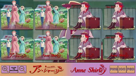 Anne Shirley Folder Icons By Harry312 On Deviantart