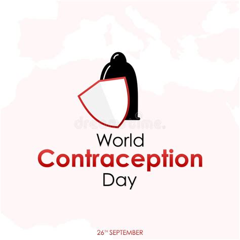 World Contraception Day 26 September Stock Vector Illustration Of
