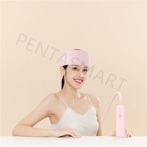 Electric Head Massager Forehead Heating Portable Head Massager Belt