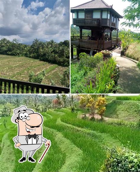 Warung Ravaya Arim And Villa Tengah Sawah Restaurant Indonesia