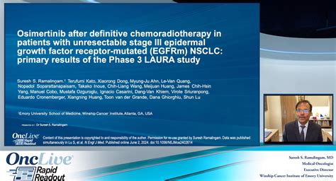 Osimertinib Osi After Definitive Chemoradiotherapy Crt In Patients
