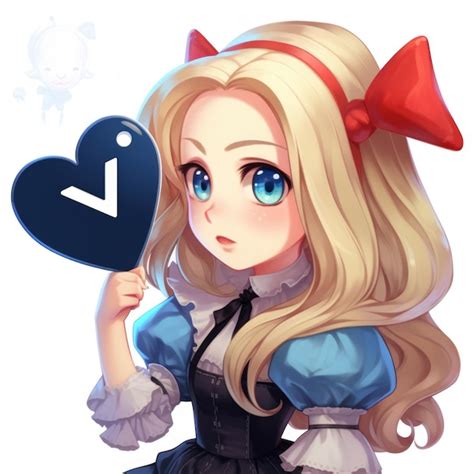 Premium Ai Image Alice Alice In Wonderland Cartoon Character