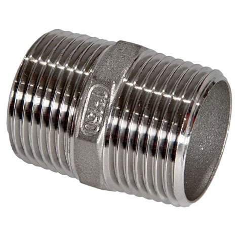 Stainless Steel Bsp Fitting Hex Nipple Delvin Flow