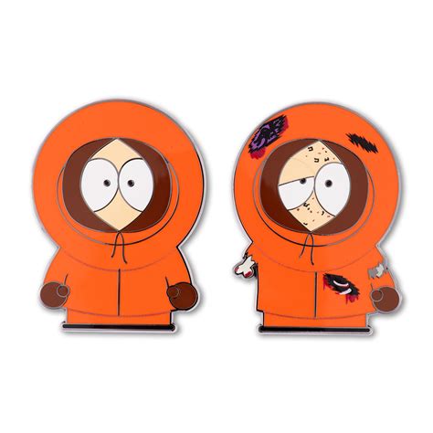 South Park Set Dépingles Kenny Et Kenny Mort Paramount Shop