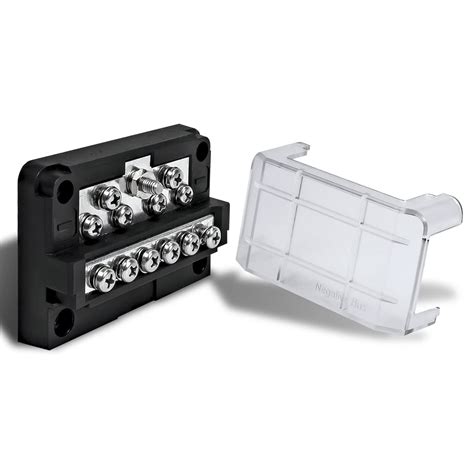 12 Way Modular Ground Terminal Block Expand With Up To 12 Fuses Copper Bus Bar Distribution